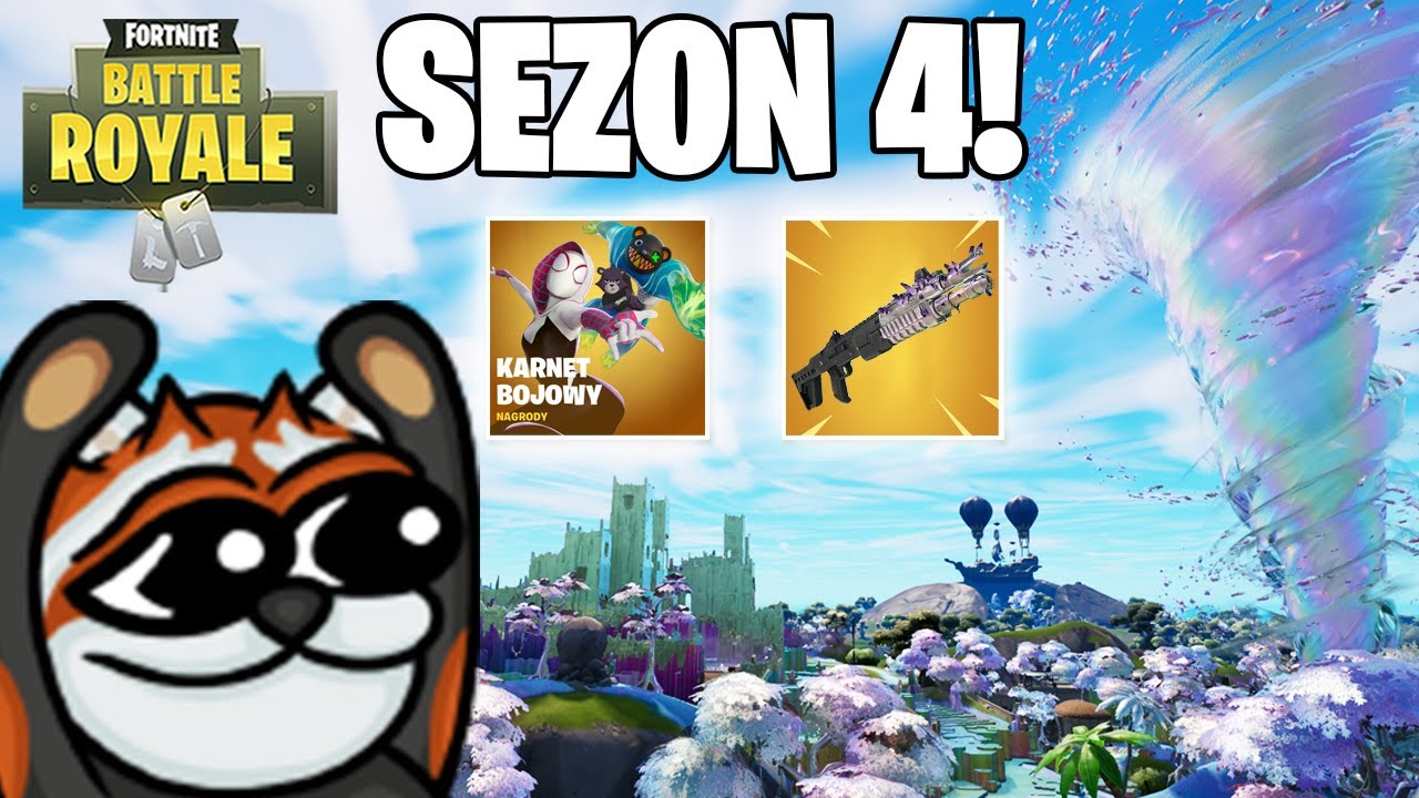 SEZON 4! CHROM! NOWA MAPA! - Fortnite Ewron - YouTube