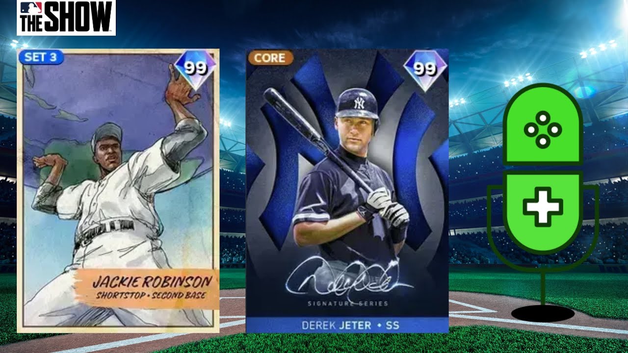 Jackie Robinson and Derek Jeter carry the max contact team!! - YouTube