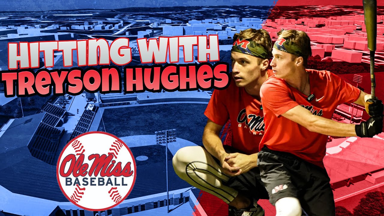 Hitting With Ole Miss' Treyson Hughes! - YouTube