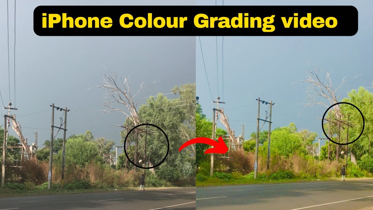 How to Colour Grade your videos in iPhone 🔥| iPhone Colour Grading ...