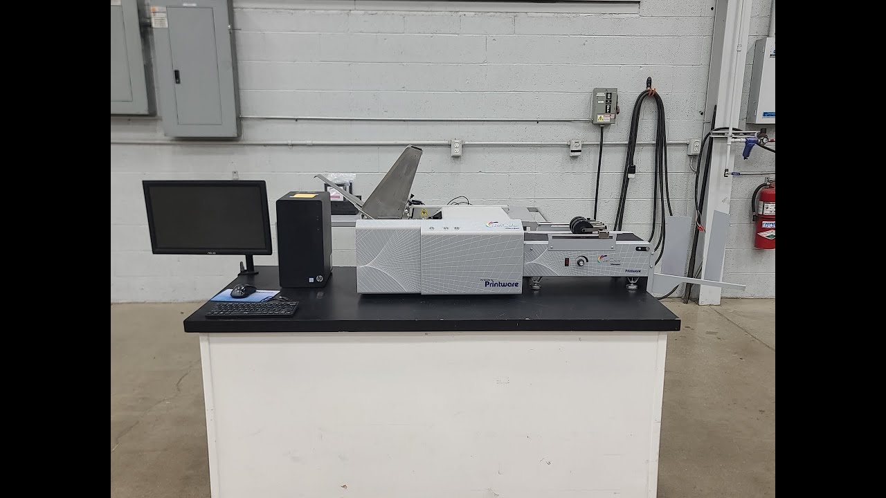 Printware iJetColor Mach 5 Inkjet Addresser w/ Feeder and Delivery ...