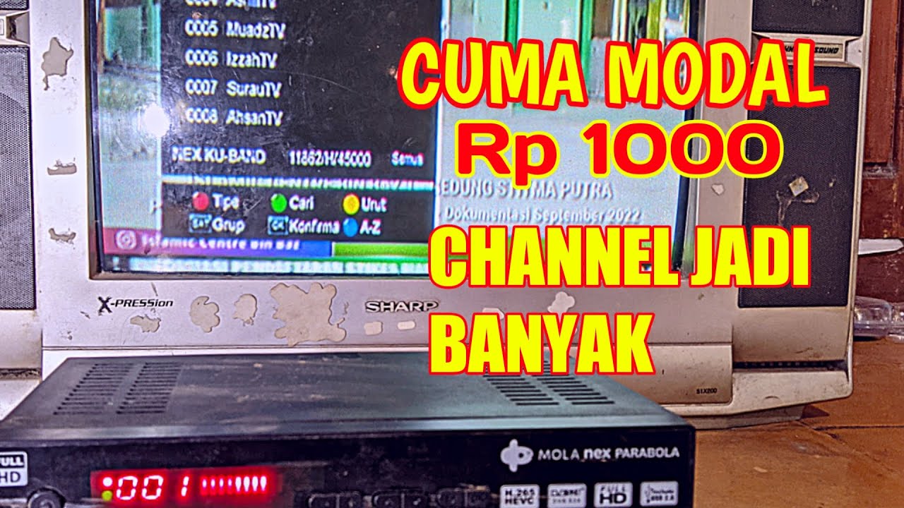 Receiver Nex Parabola Channel Pada Hilang - YouTube