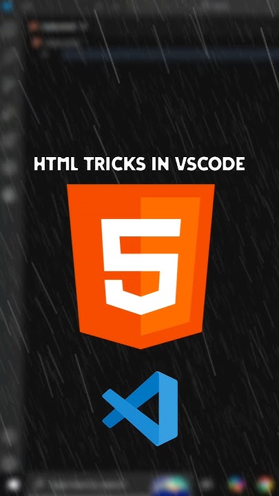 HTML tricks in VScode #shorts #viralvideo - YouTube