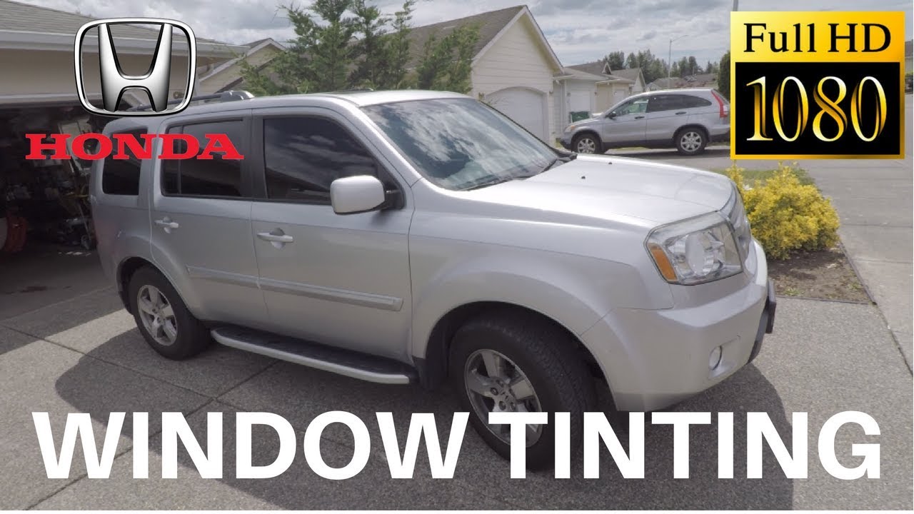 Window Tinting - 2010 Honda Pilot - YouTube