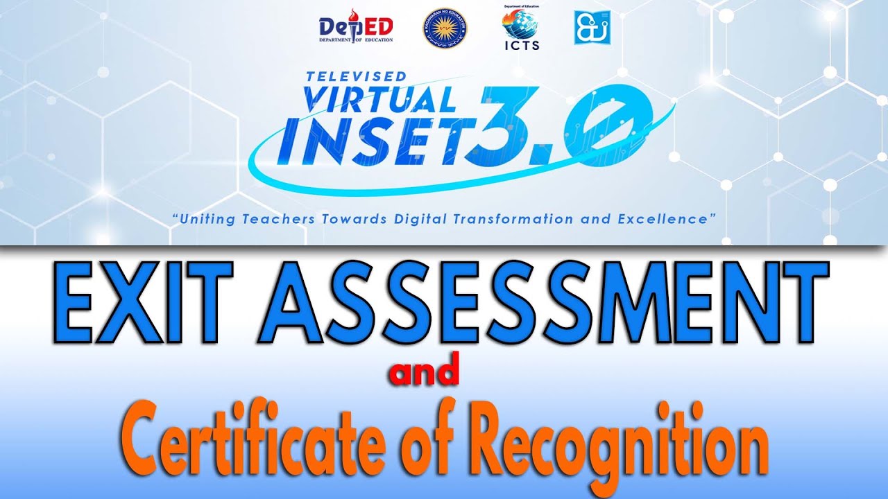 VINSET 3 0 EXIT ASSESSMENT CERTIFICATE OF RECOGNITION YouTube vinset-3-0-exit-assessment-certificate-of-recognition-youtube