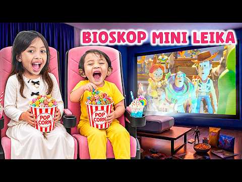 Leika BUKA BIOSKOP Mini di Kamar 😍 Nonton film Toy Story 