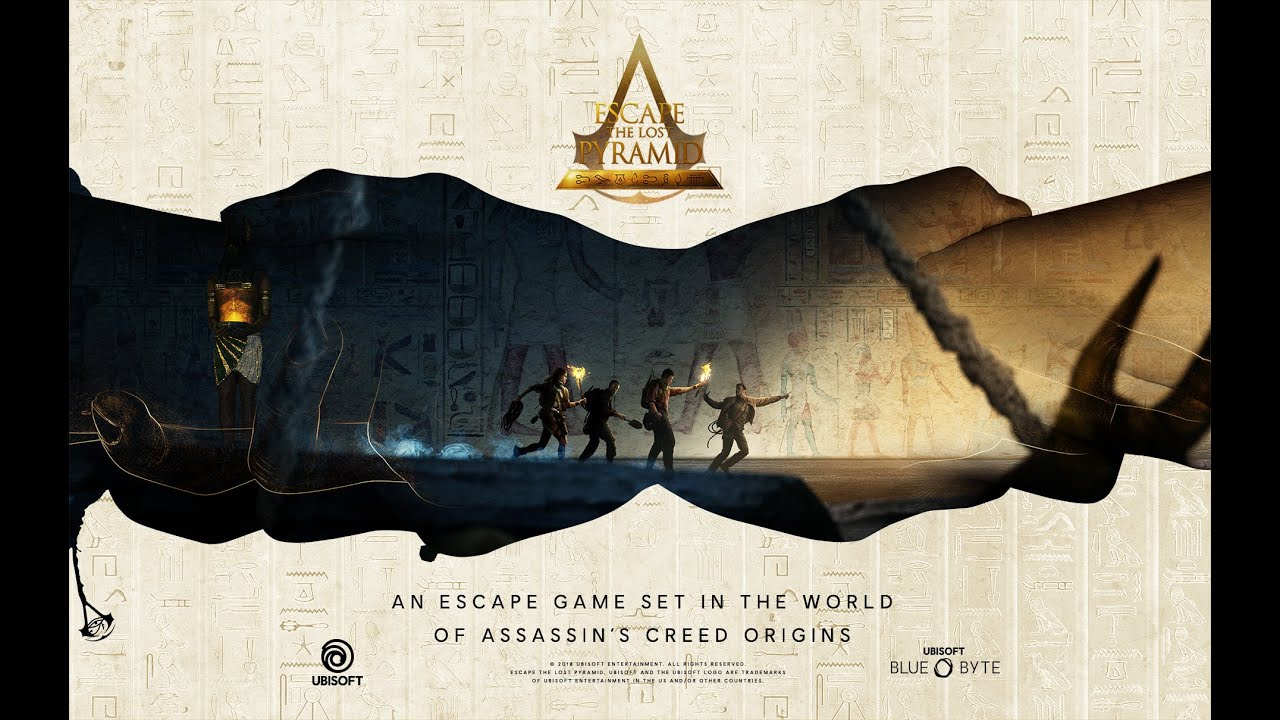 Ubisoft Escape Games Escape The Lost Pyramid Trailer 1080p - YouTube