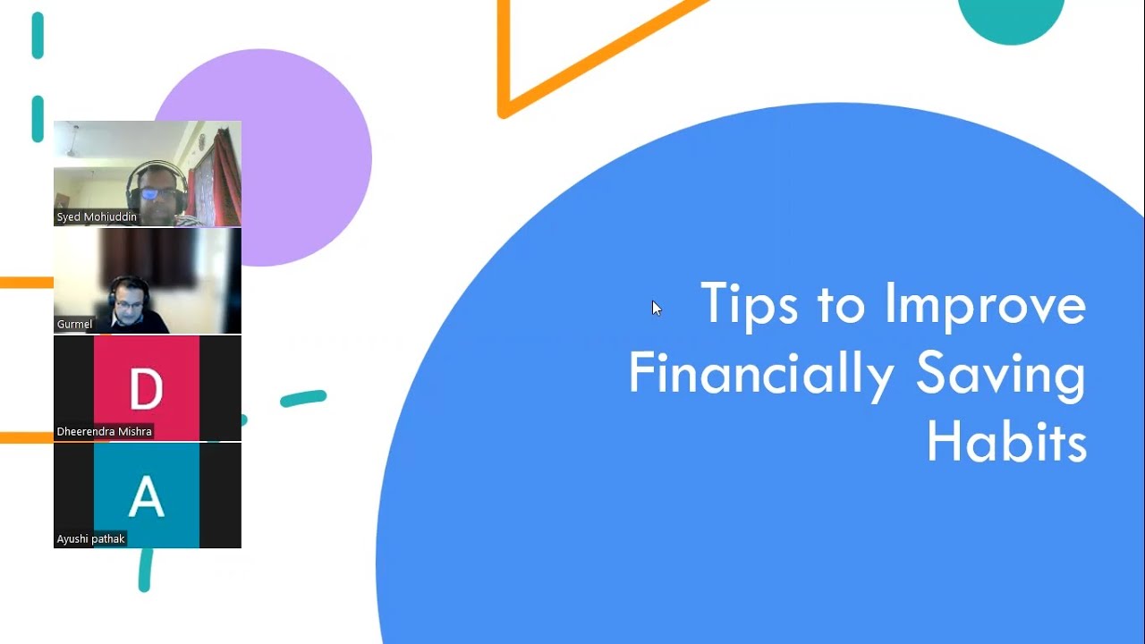 Tips to Improve Financially Saving Habits - YouTube