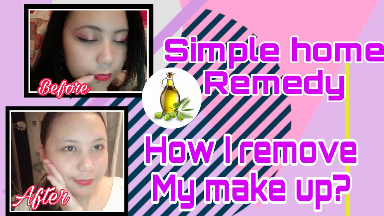 How I remove my make up - YouTube