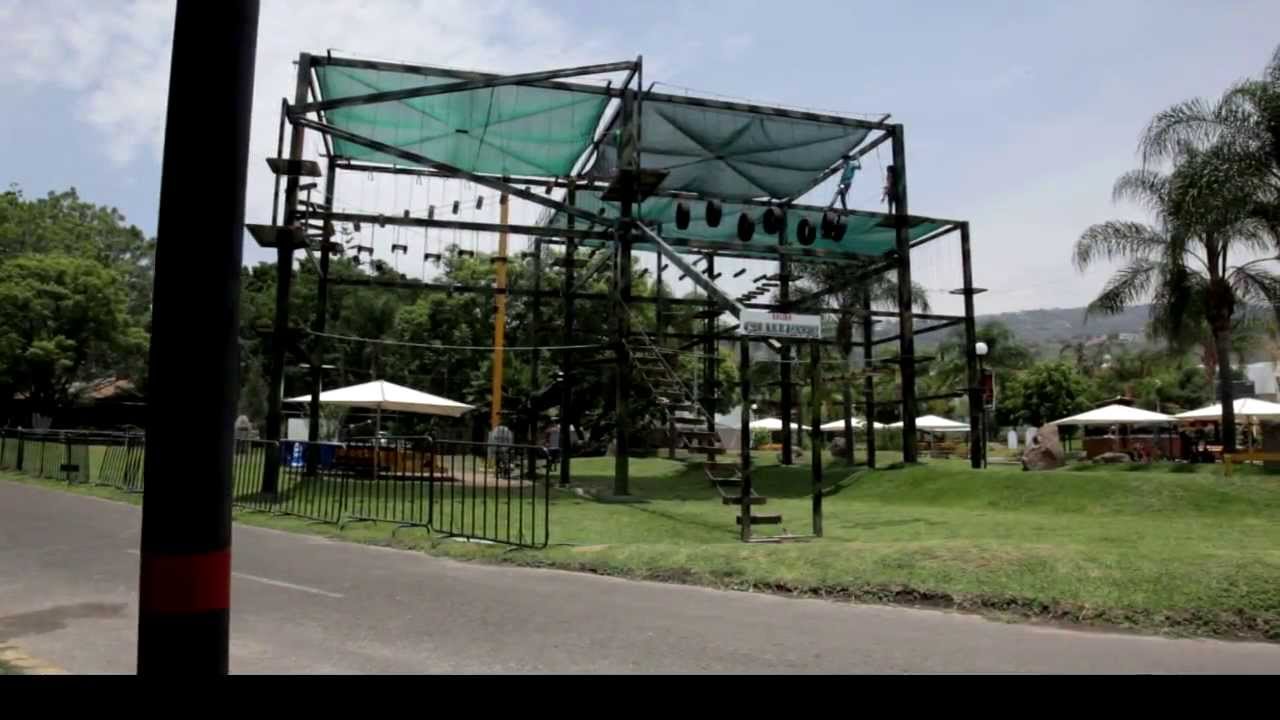 CHALLENGE en Natural Adventure Fun Park - YouTube