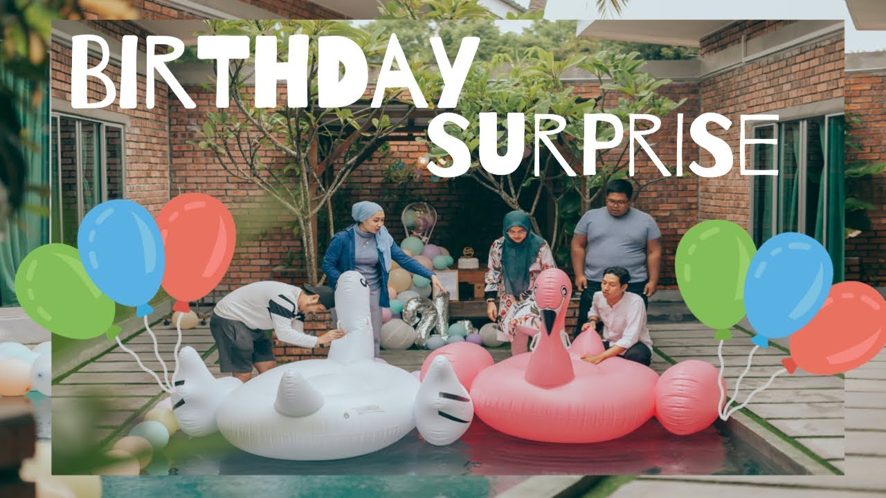 BIRTHDAY SURPRISE !! *emotional* - YouTube