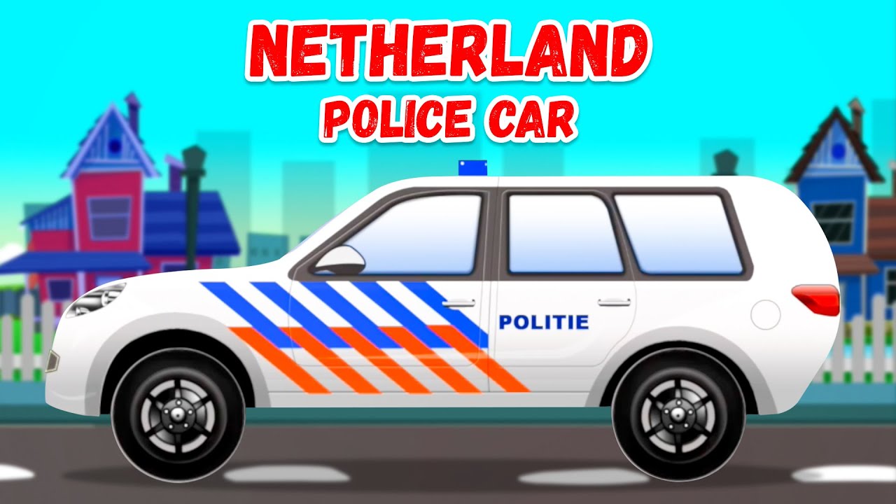 Country Police Vehicles And More Learning Videos for Children 1080p ...