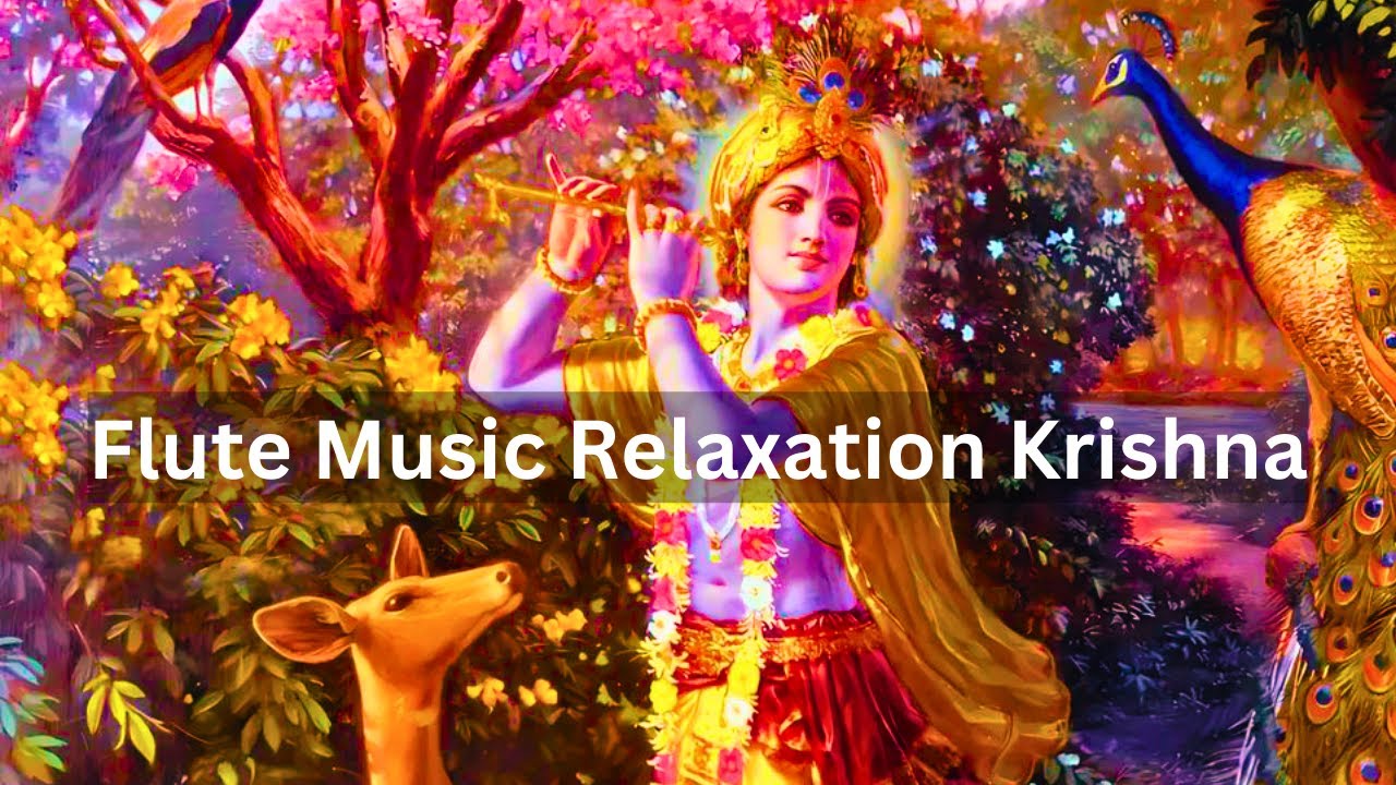 Flute Music 1h | Relaxation Meditation Krishna | Magical Temple - YouTube