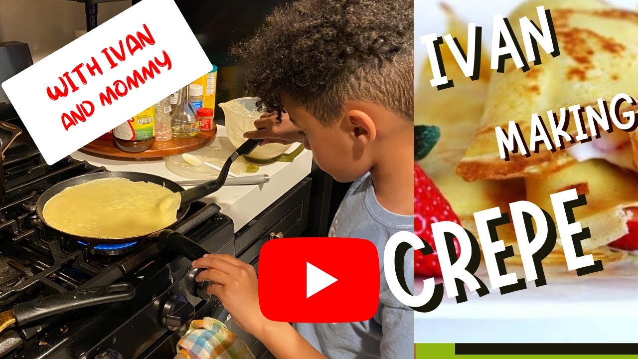 How to make Delicious French Crepes | Easy Kids Crepes recipe - YouTube