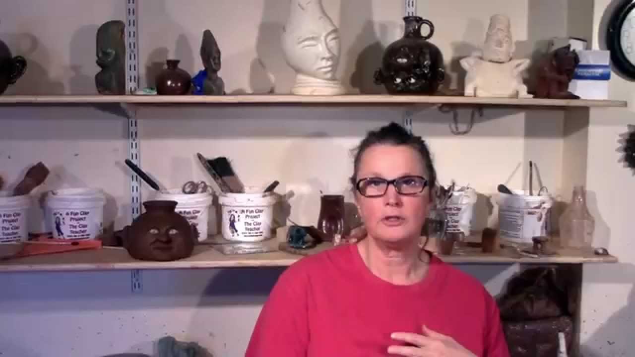 Pugging Clay - Cindy Clarke Pottery Studio Blog Day One - YouTube