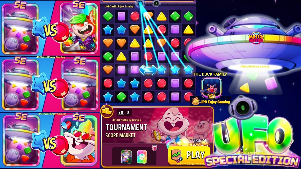 Match Masters Score Market Tournament Prizes SE Ufo and Legendary ...