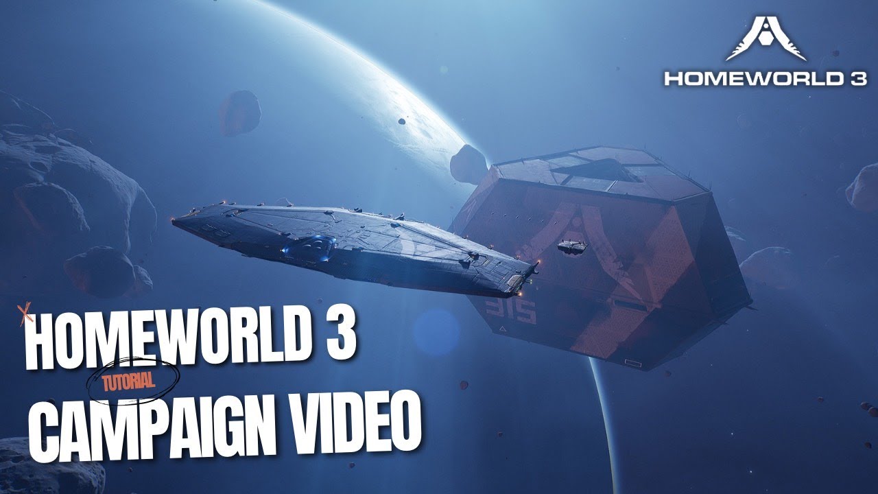 Terrifying Encounter: Homeworld 3 Mothership Ambush Gameplay - YouTube