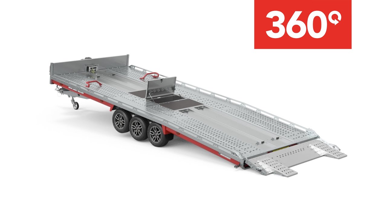Brian James Trailers - T Transporter | 360° - YouTube