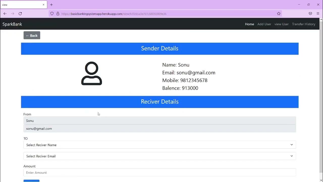 Banking System Application using Nodejs & MongoDB - YouTube