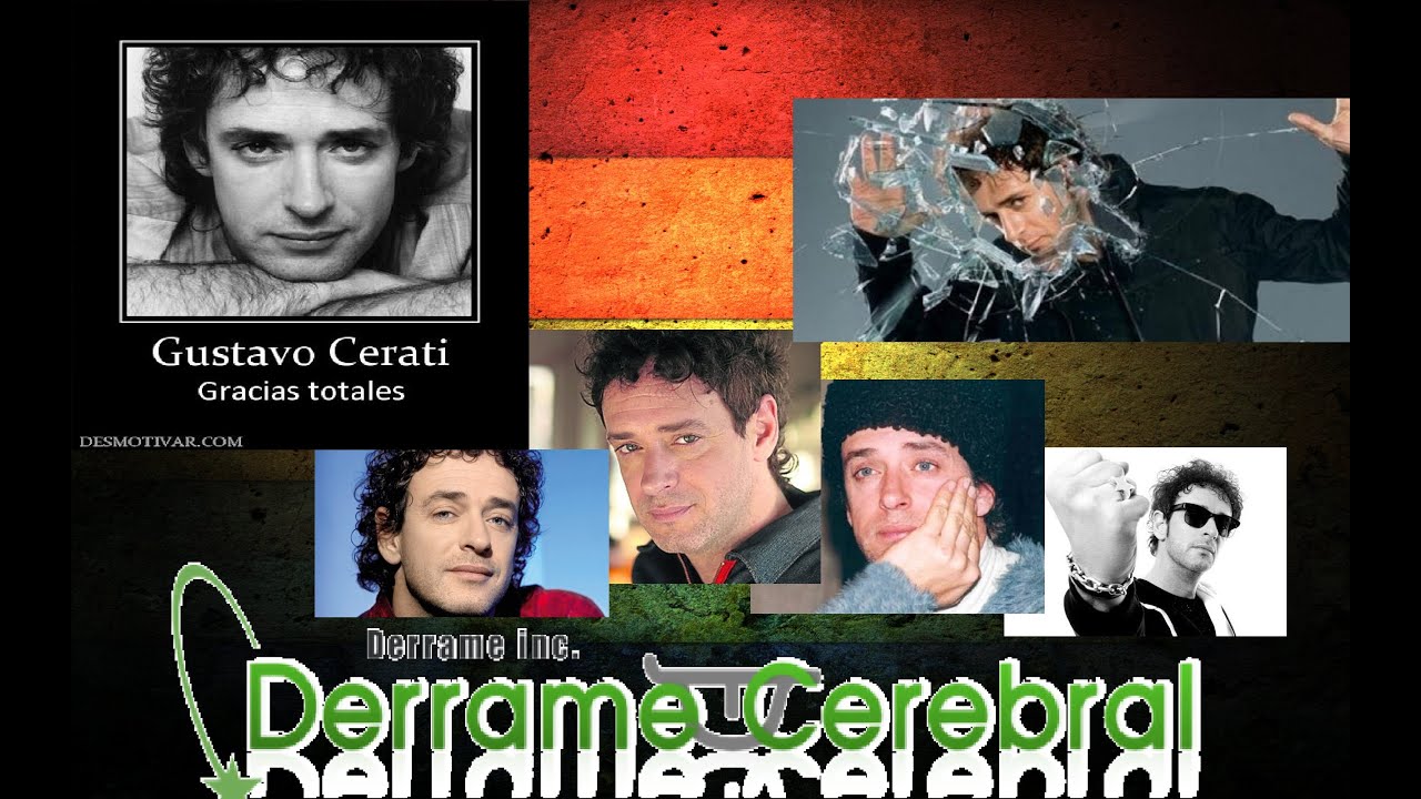 Gustavo Cerati Adios Genio (Tributo) Gracias Totales.!! - YouTube