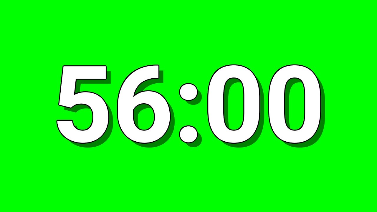56 Minute Timer [With Alarm] - YouTube