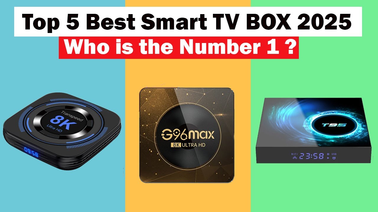 Top 5 Best Smart TV BOX 2025 - Best Android TV Boxes 2025 - YouTube