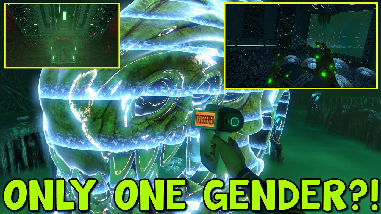 ONLY ONE GENDER IN SUBNAUTICA? + SCANNING THE ARMORED LEVIATHAN ...