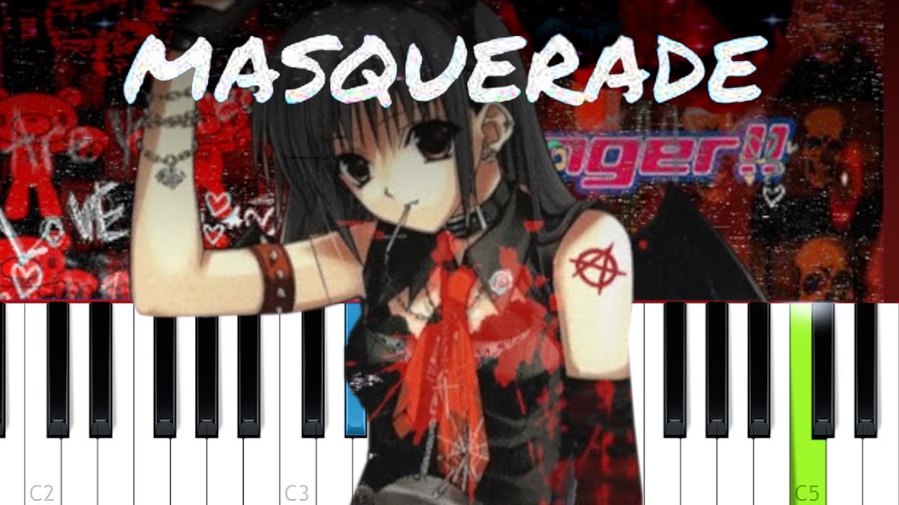 siouxxie - masquerade (Piano Tutorial) - YouTube