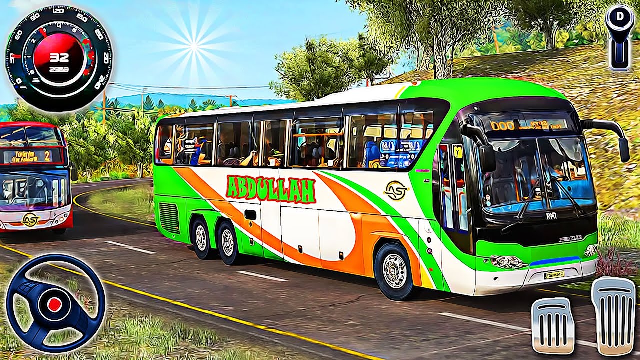 Offroad Coach Bus Driving Simulator - Passenger Bus Driver Game ...