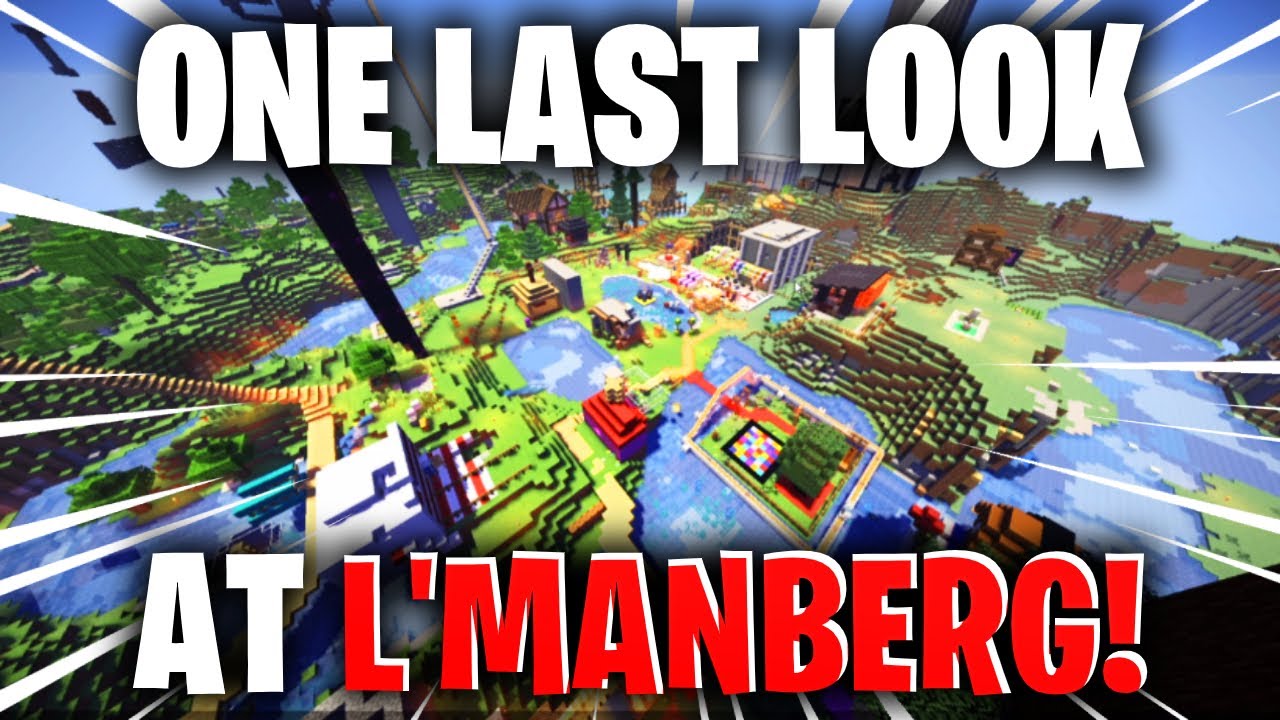ONE LAST LOOK at L'MANBERG and Dream SMP before WAR! - YouTube
