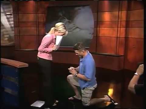Andrea Robinson's on air marriage proposal