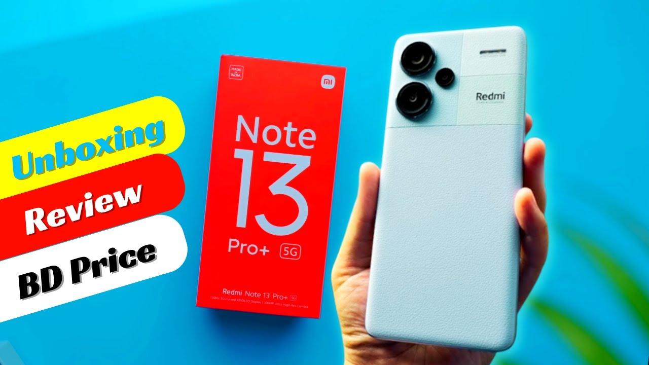 Redmi Note 13 Pro Plus Unboxing & Review🔥200 mp 📸,Curved display,120 ...