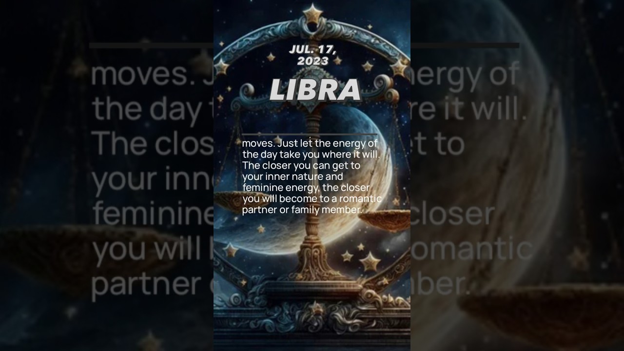 Daily horoscope Libra 17.07 #horoscopesign #shortshoroscope #astrology ...