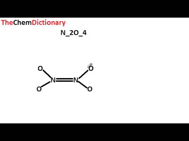 N2o4 Lewis Structure