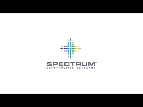 Spectrum® Construction Software Overview - YouTube