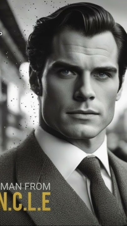 Man From U.N.C.L.E (2015) movie with actor Henry Cavill portrays Napoleon Solo.👨🏻‍💼🕶# ...
