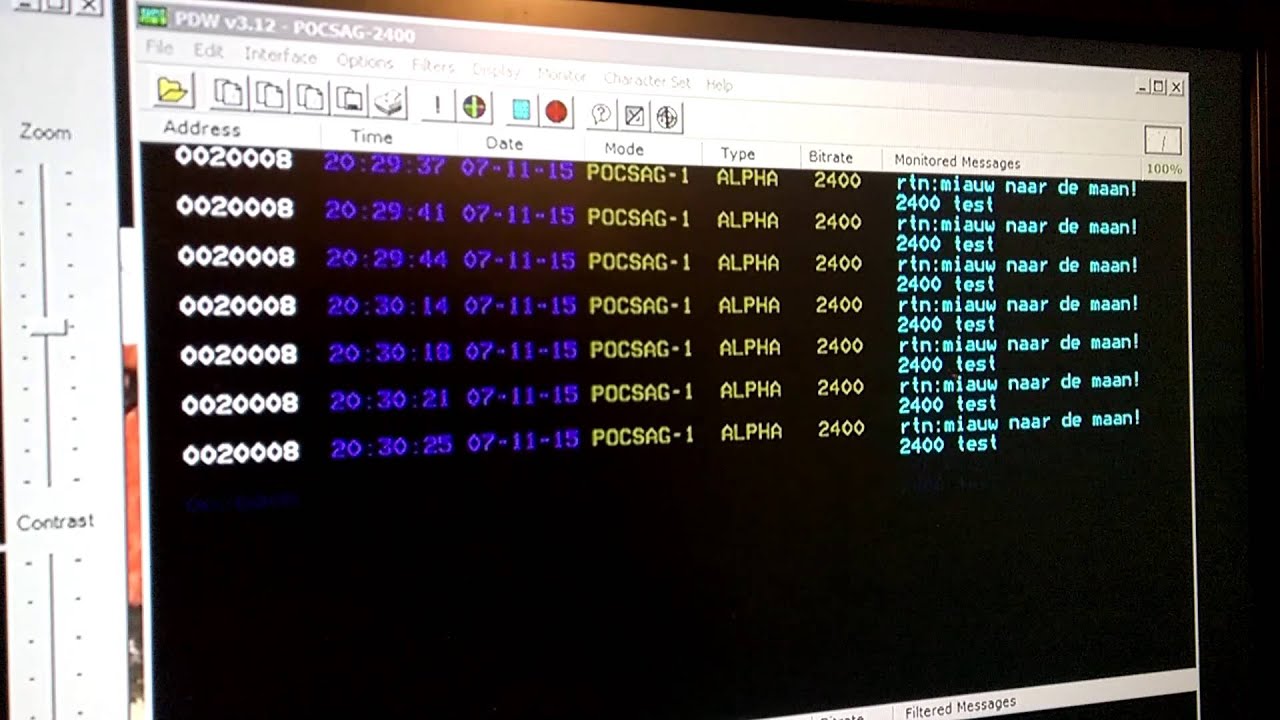 2400bps POCSAG from the RF22/Arduino - YouTube