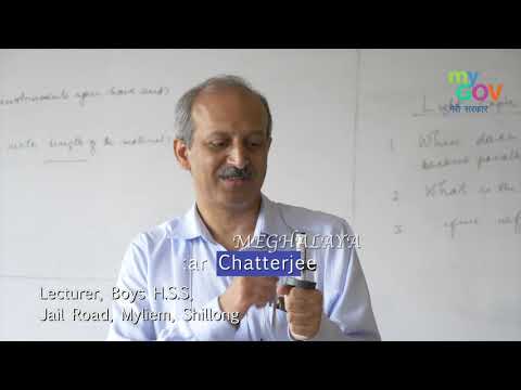 Mr. Rahul Sankar Chatterjee | Meghalaya - YouTube