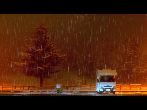【3泊4日車中泊旅】恐ろしくも美しい箱根火山の大涌谷｜赤く染まる富士の樹海｜キャンピングカー車中泊