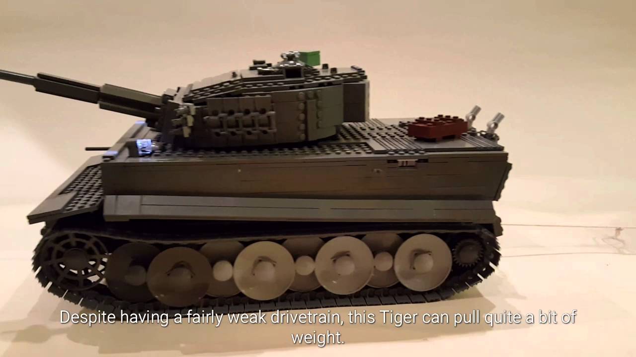 Lego RC Tiger 1 - YouTube