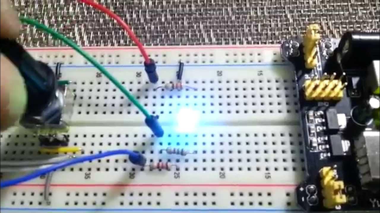 Arduino Mini Pro, Rotary Encoder and Piranha RGB LED - YouTube