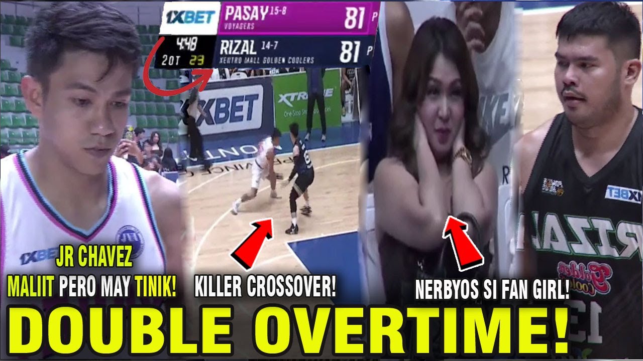 Crucial DOUBLE OVERTIME Game! | PASAY vs RIZAL | Full Game Highlights ...