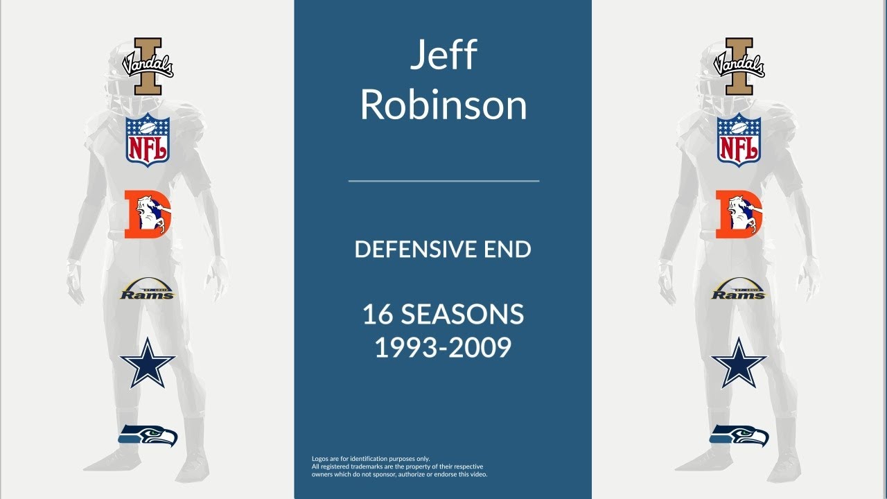 Jeff Robinson: Football Defensive End, Tight End, and Long Snapper ...
