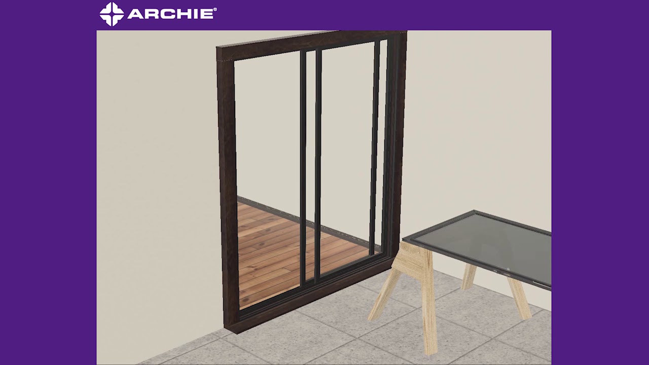 Archie Sliding Security 3-Point Door Lock Installation Instruction NEW ...