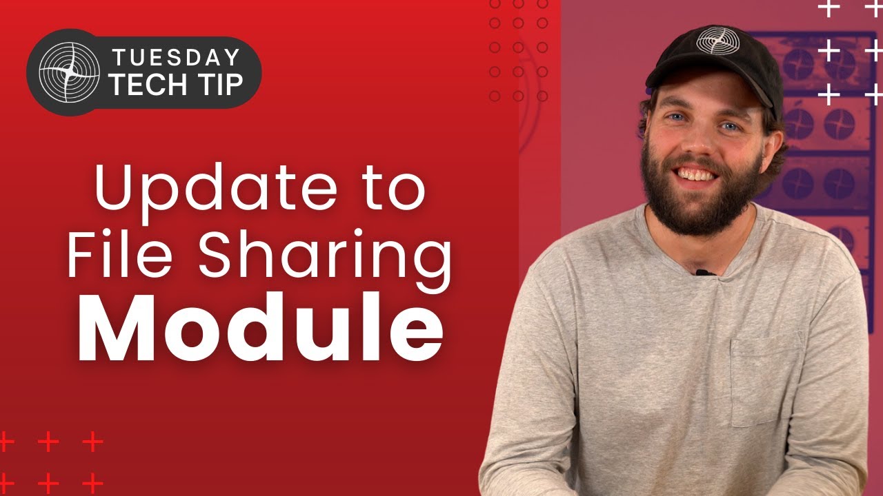 Tuesday Tech Tip - An Update to Houston's File Sharing Module - YouTube