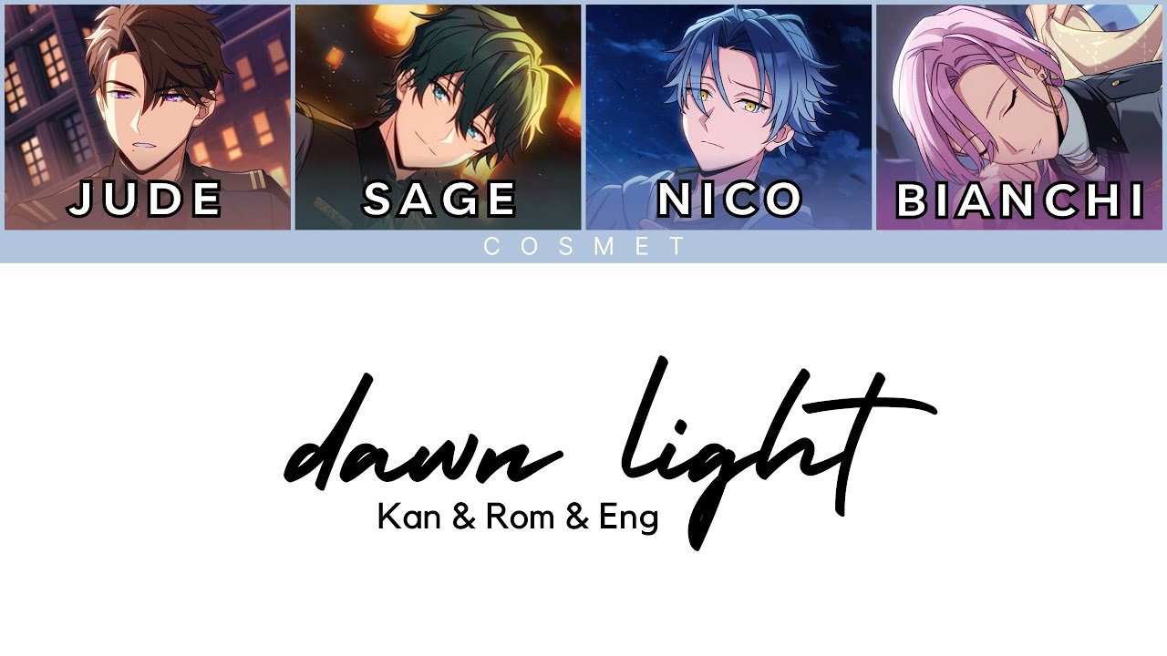 dawn light — 12th Robins (Helios Rising Heroes) [KAN/ROM/ENG] - YouTube