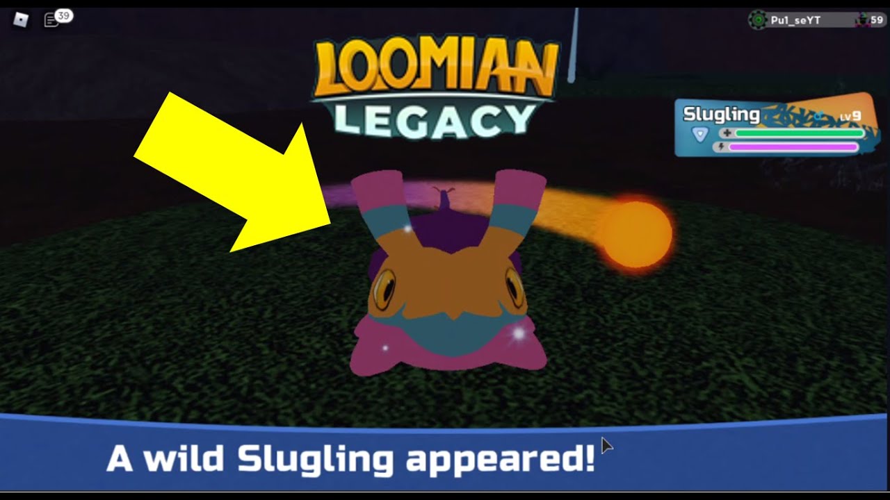 *GAMMA* Slugling! Loomian Legacy! - YouTube