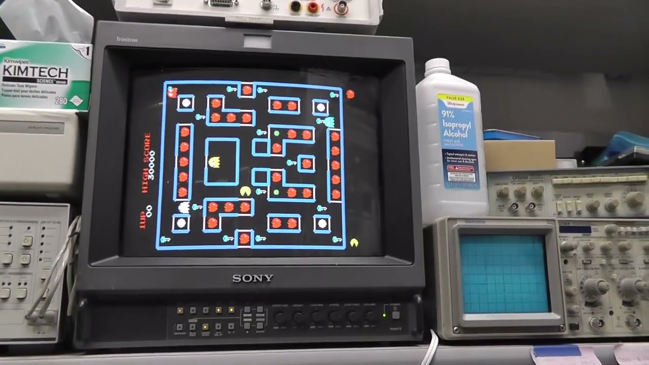 3x Super Pac-Man PCB Repair - Easy 1-2-3? Yes, Sort of, Nope - YouTube