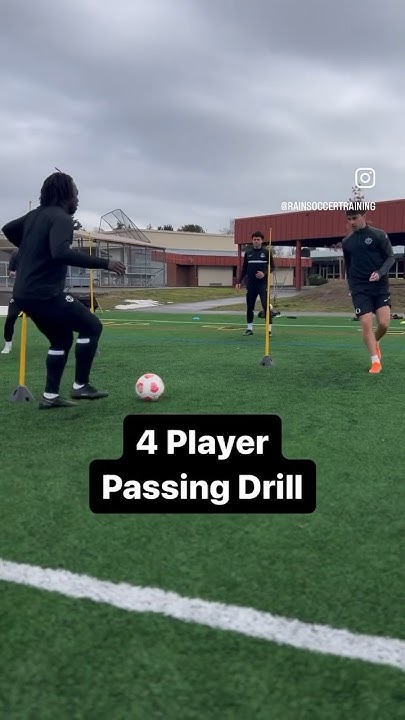 4 PLAYER PASSING DRILL - YouTube