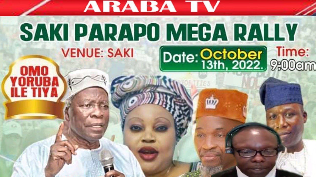 Hear What Mr Ola Mike Said About Saki Rally - YouTube